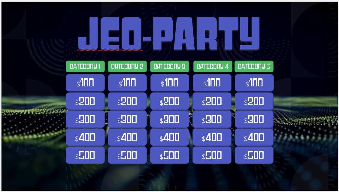 4.1 Jeopardy in PowerPoint - STEM Excellence